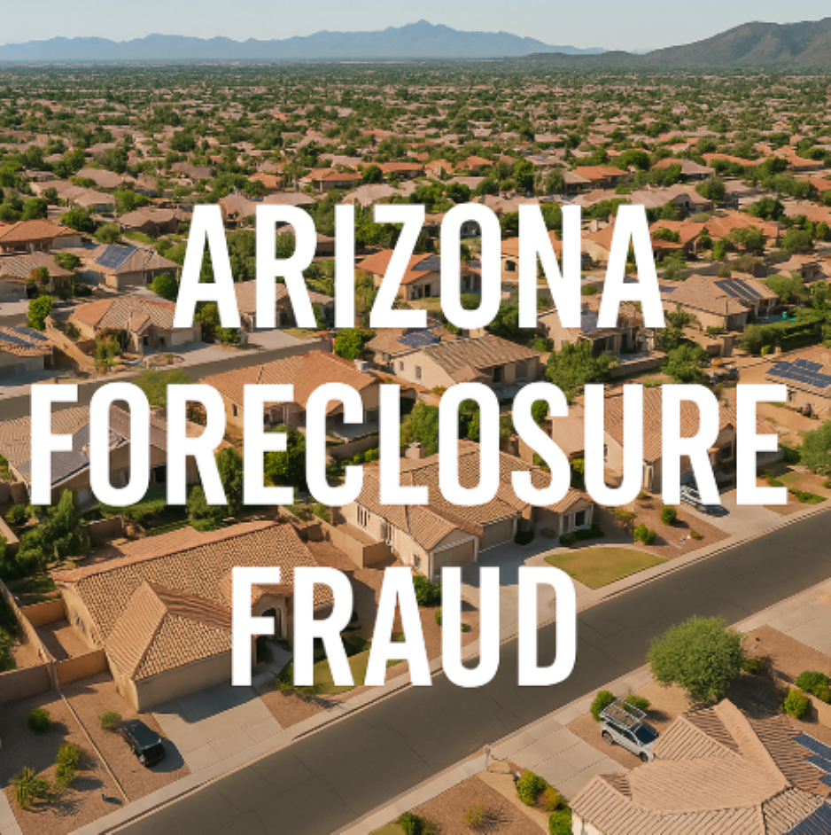 Arizona’s Landmark Foreclosure Fraud Lawsuit: What Homeowners ...